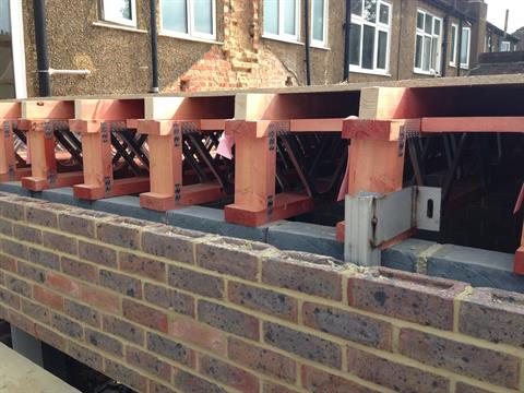 Fforest Timber Engineering :: EASI JOISTS® FLAT ROOF